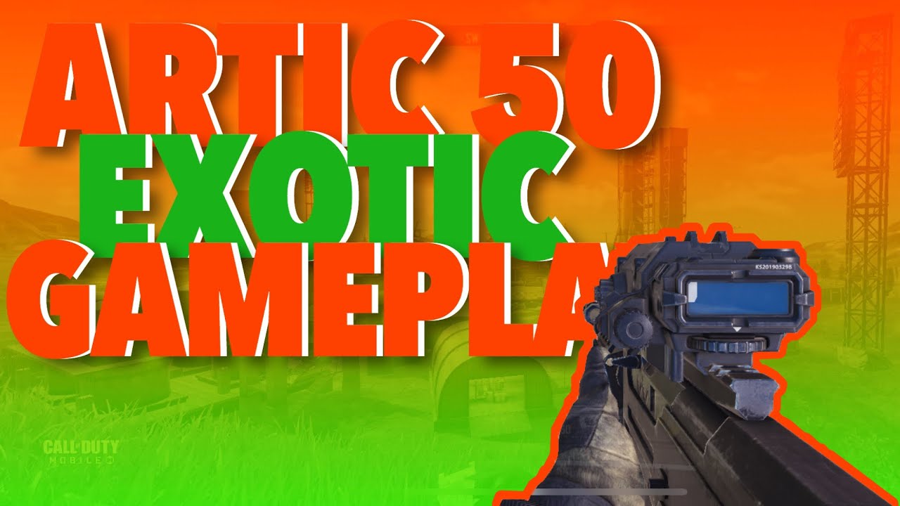 [CODM] ARTIC 50 EXOTIC GAMEPLAY - YouTube