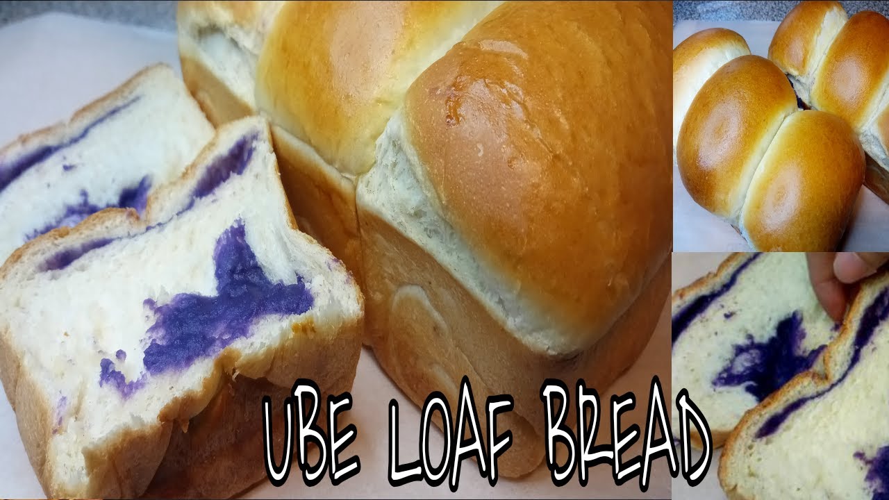how to make Super soft and delicious ube loaf bread ~ step by step ube ...