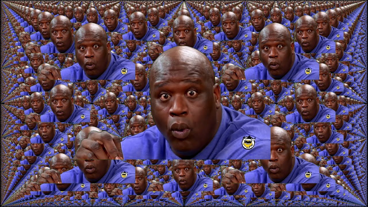 Surprised Shaq 62,768,369,664,000‬ times - YouTube