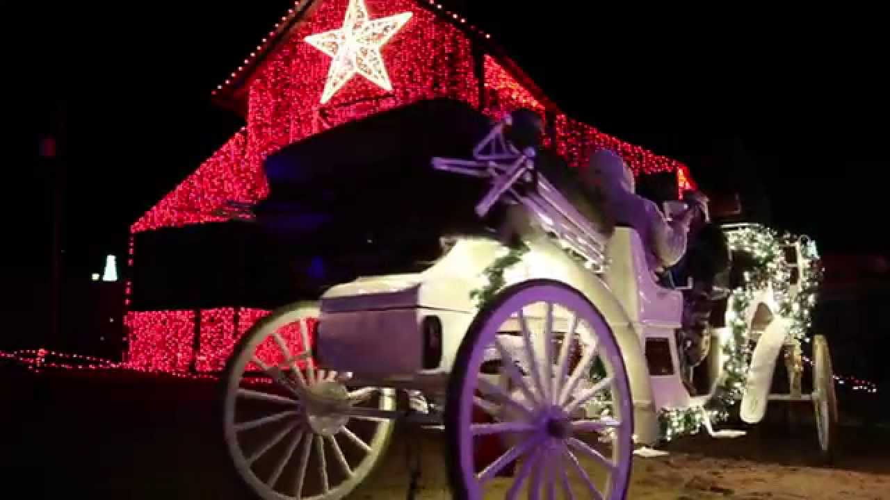 VIP Horse and Carriage Rides at Santa's Wonderland - YouTube