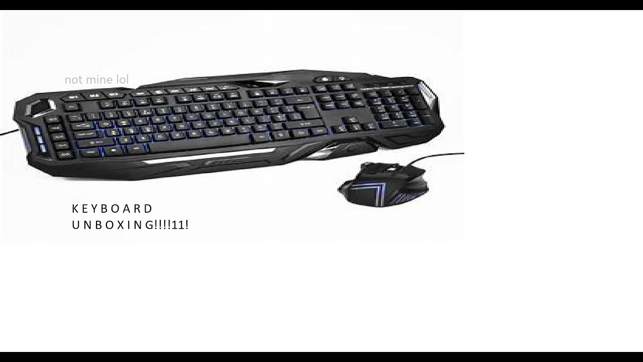 awesome keyboard unboxing - YouTube
