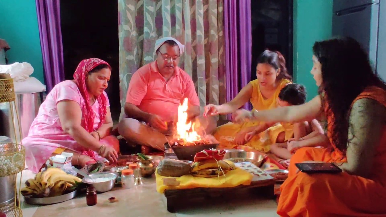 Hawan at home | Quarantine hawan | lockdown hawan - YouTube
