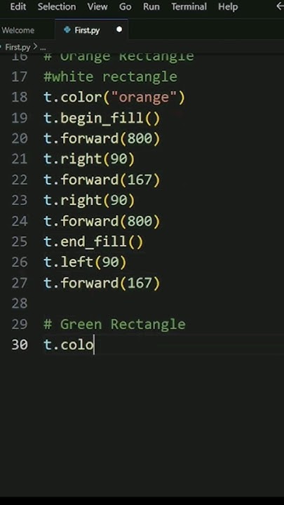 Creating the Indian Flag Using Python - Step-by-Step Tutorial | Load My Code - YouTube