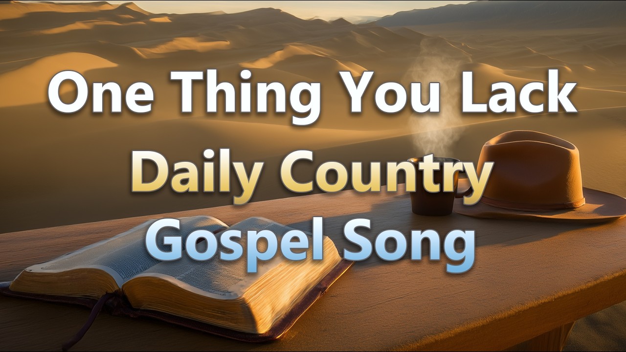 One Thing You Lack | Mark 10:17–27 | Country Gospel Song - YouTube