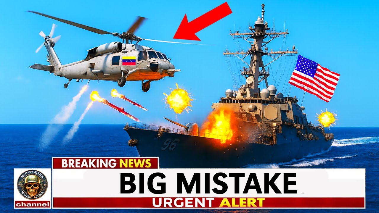 Venezuelan Helicopter Launches an ATTACK on the USS Carney — BIG ...