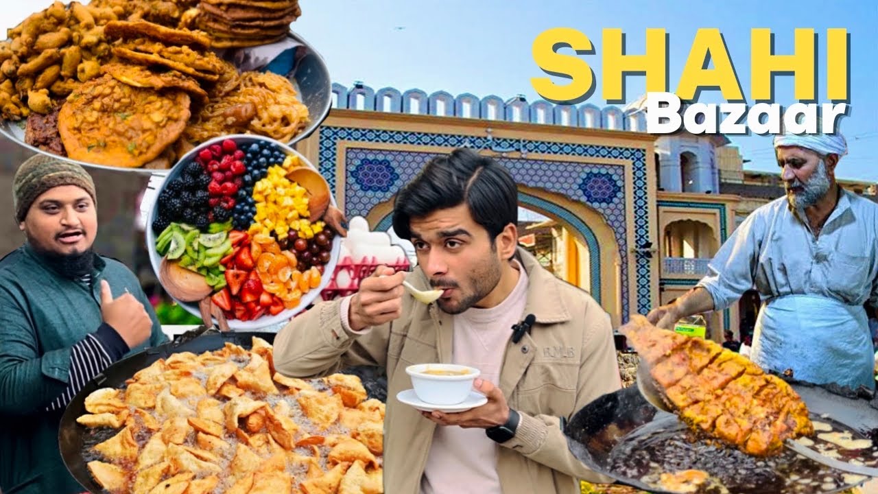 Unique Street Food of FARID GATE | Tikka Masala, Ojri, Singhara, Fry ...