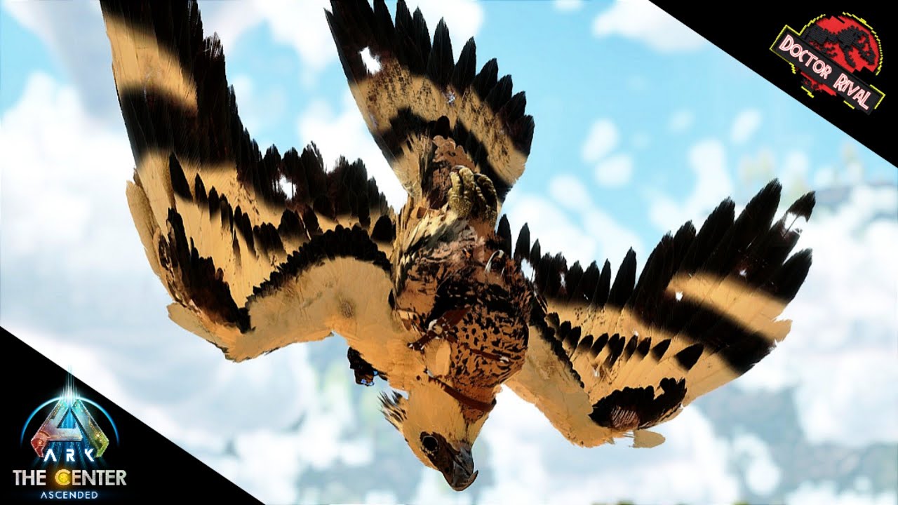 Haast's Eagle full taming || Ark The Center Ascended - YouTube