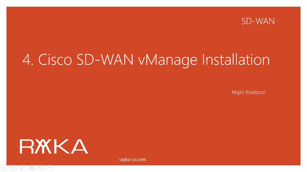 4. Cisco SD-WAN vManage Installation and Configuration (Version 20.3.4 ...