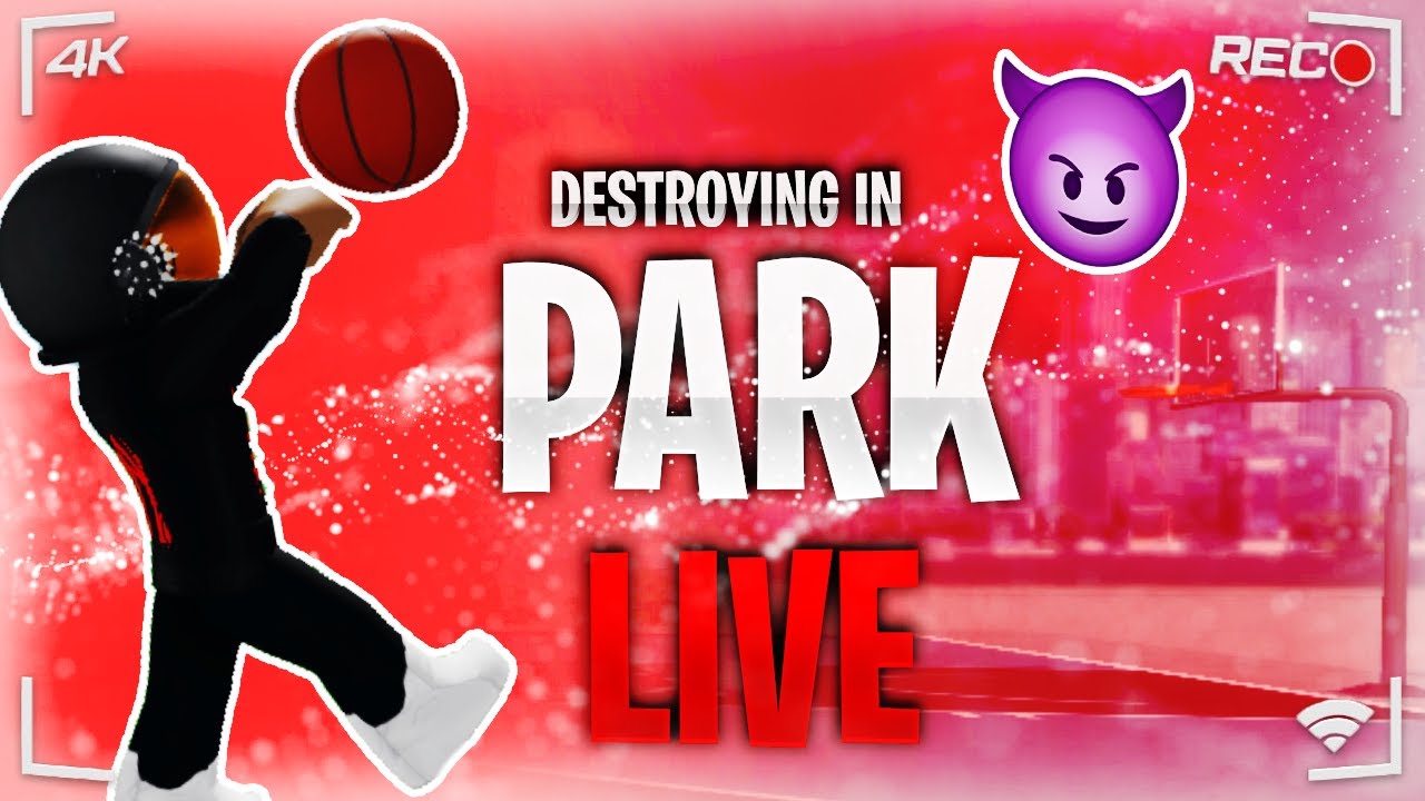 LIVE DESTROYING THE HOOPS LIFE PARK🔴 PLAYING ROBLOX HOOPS LIFE WITH ...