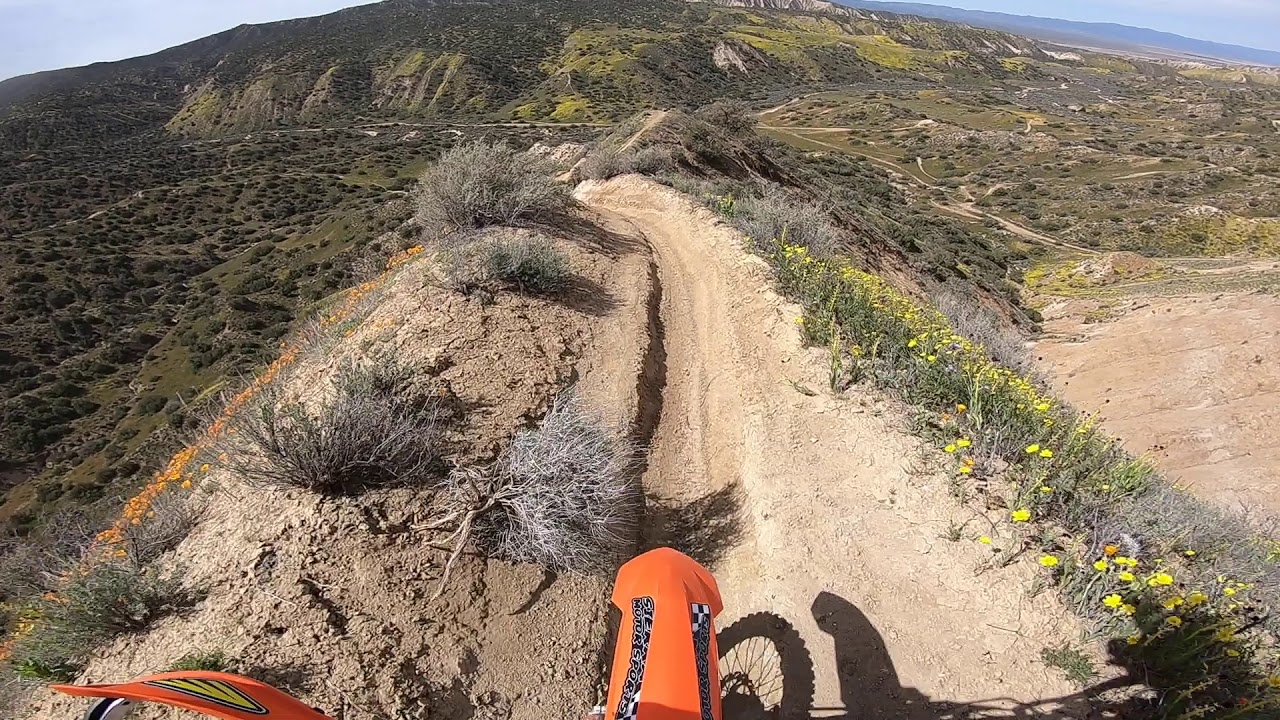 KTM 250 XC, Ballinger Canyon OHV, Trail 18. - YouTube
