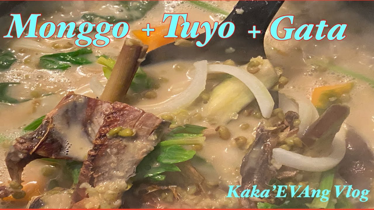 SIMPLE WAY OF COOKING MONGGO IN THE PROVINCE/ ULAM SA AMING BUKID. vlog ...