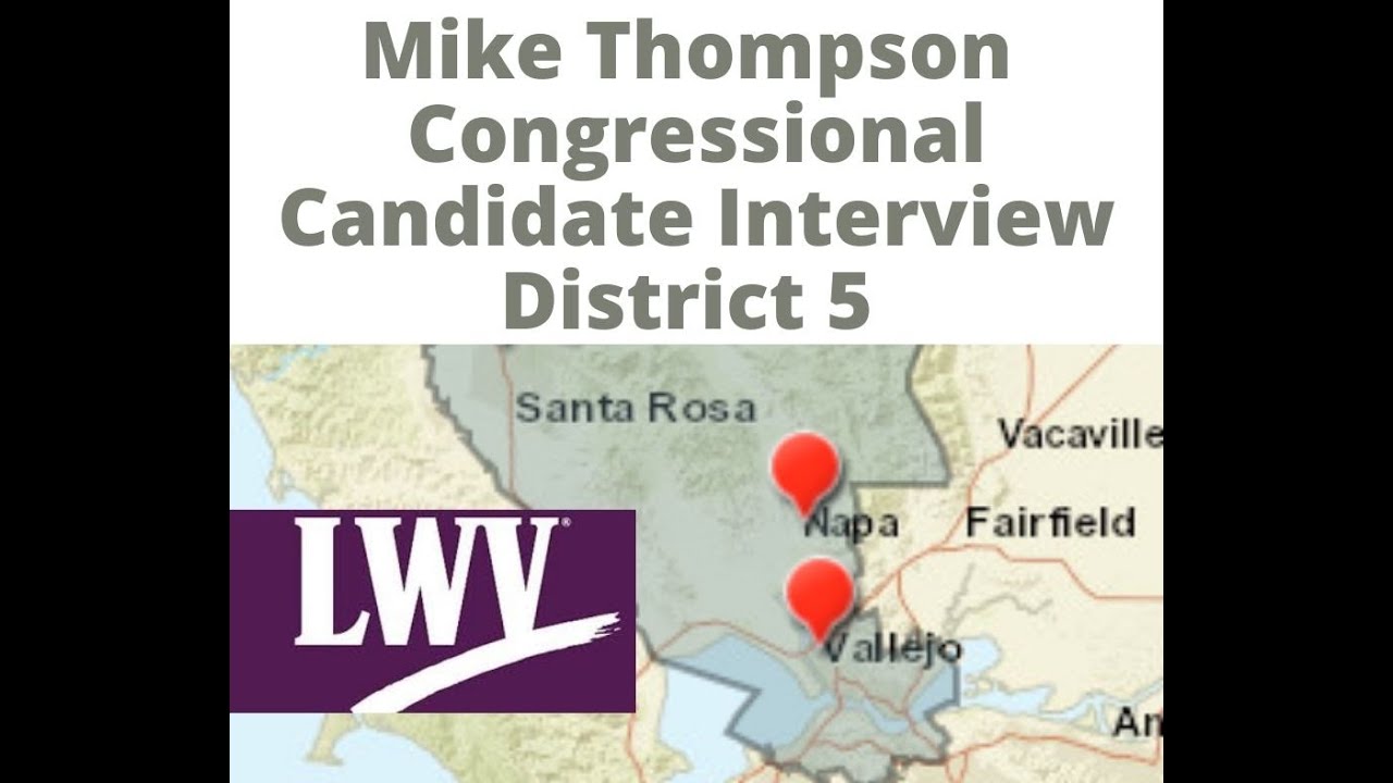 MIKE THOMPSON, CONGRESSIONAL CANDIDATE INTERVIEW - YouTube