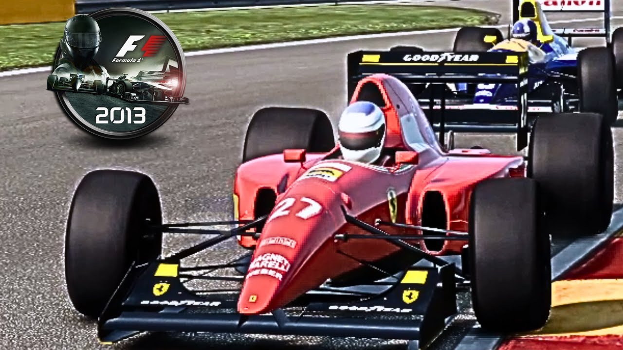Jean Alesi's Ferrari F92 A | F1 2013 Classic - YouTube