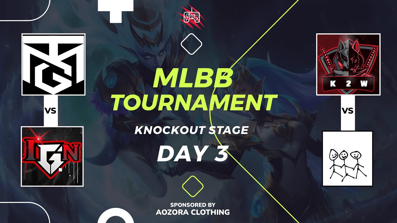 KNOCKOUT STAGE |DAY3| MLBB TOURNAMENT SIKKIM | VORTEX GAMING - YouTube