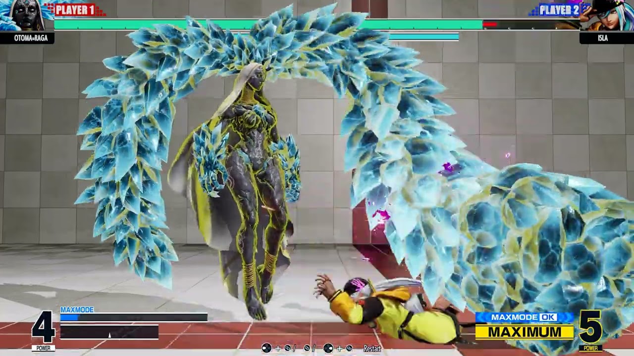 The King of Fighters XV: Playable Boss OTOMA=RAGA Tutorial [PC] - YouTube