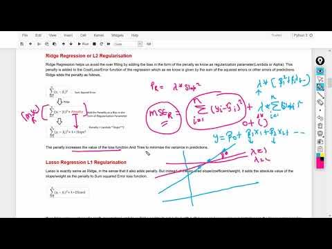 Lasso(L1) ,Ridge(L2) and Elastic-Net(L1/L2) Regularization hands-on ...