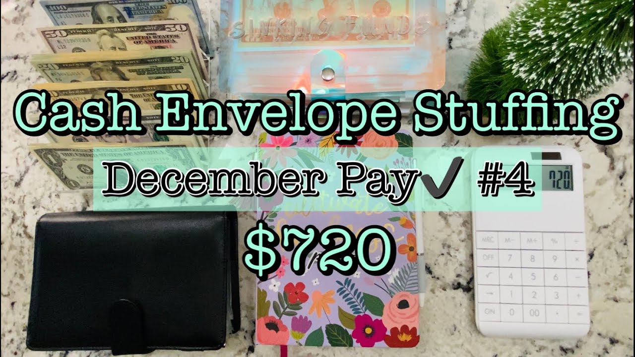 Cash Envelope Stuffing | $720 | How to Budget Money for Beginners ...