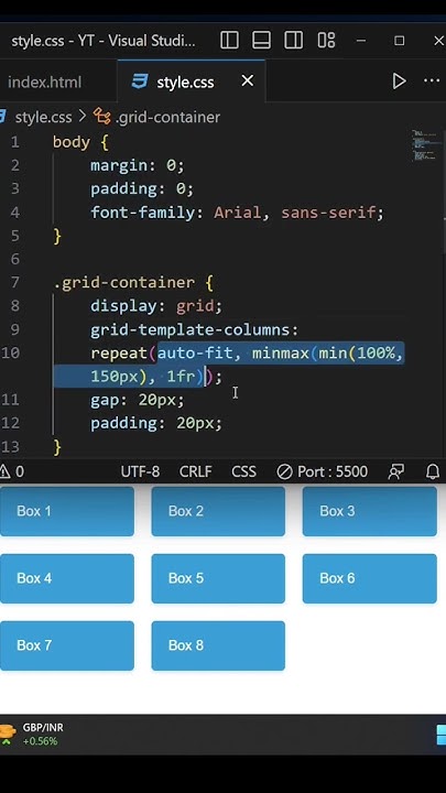 Css Grid Property Tricks π Viral Css Coding Html Trending React Shorts Trending Tricks