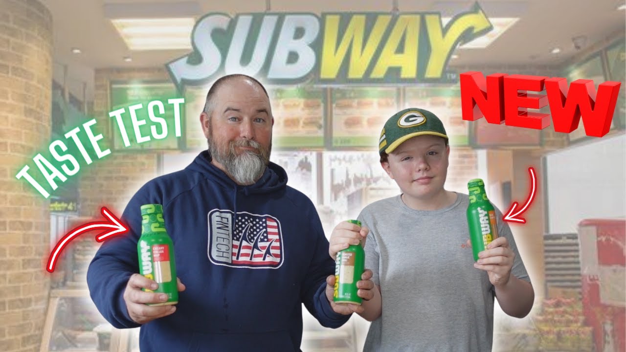 Delicious Subway Sauce Showdown: Trying Out The Latest Flavors! - YouTube