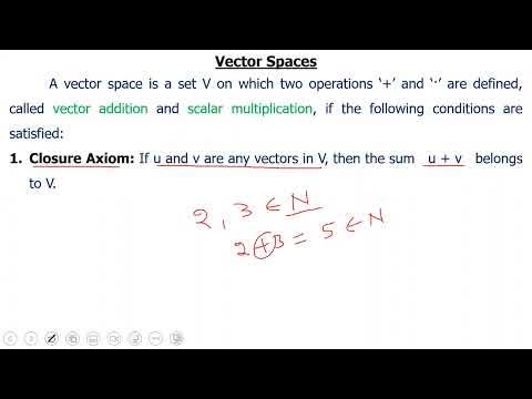Unit-2-01-MFC-2-Vector Space - YouTube
