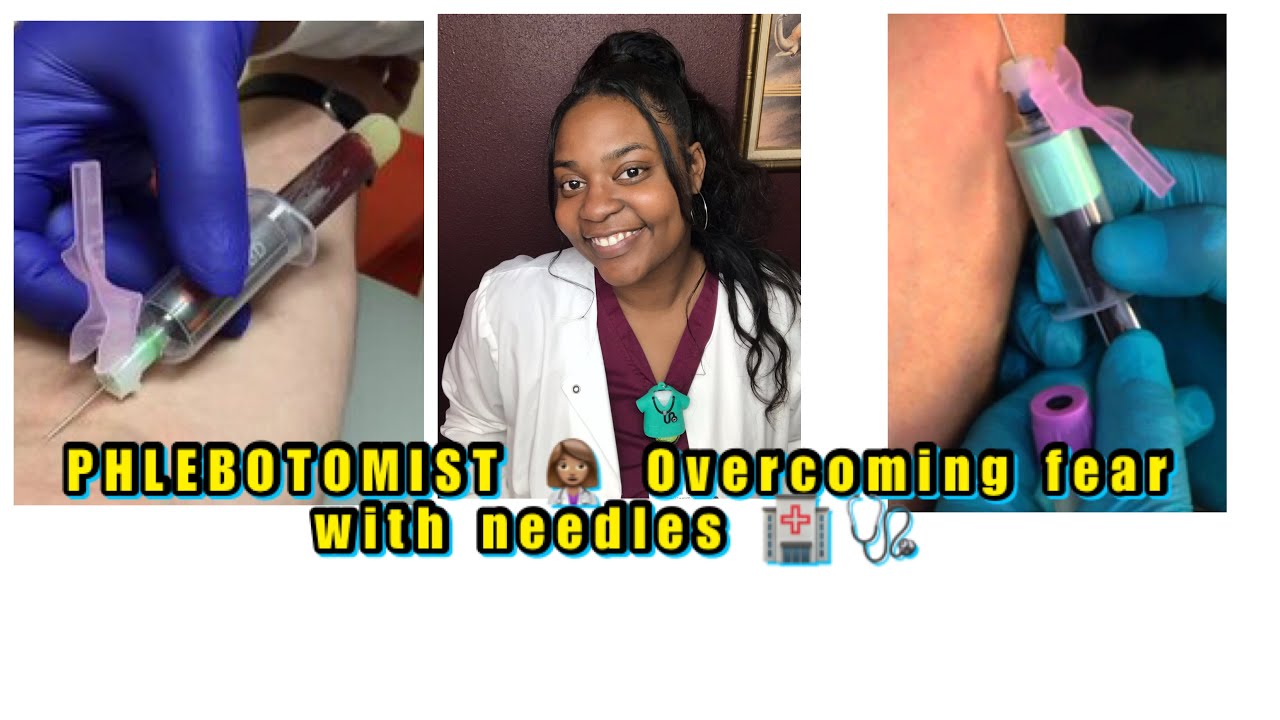 Day in the life of a phlebotomist | How to overcome your fears with ...