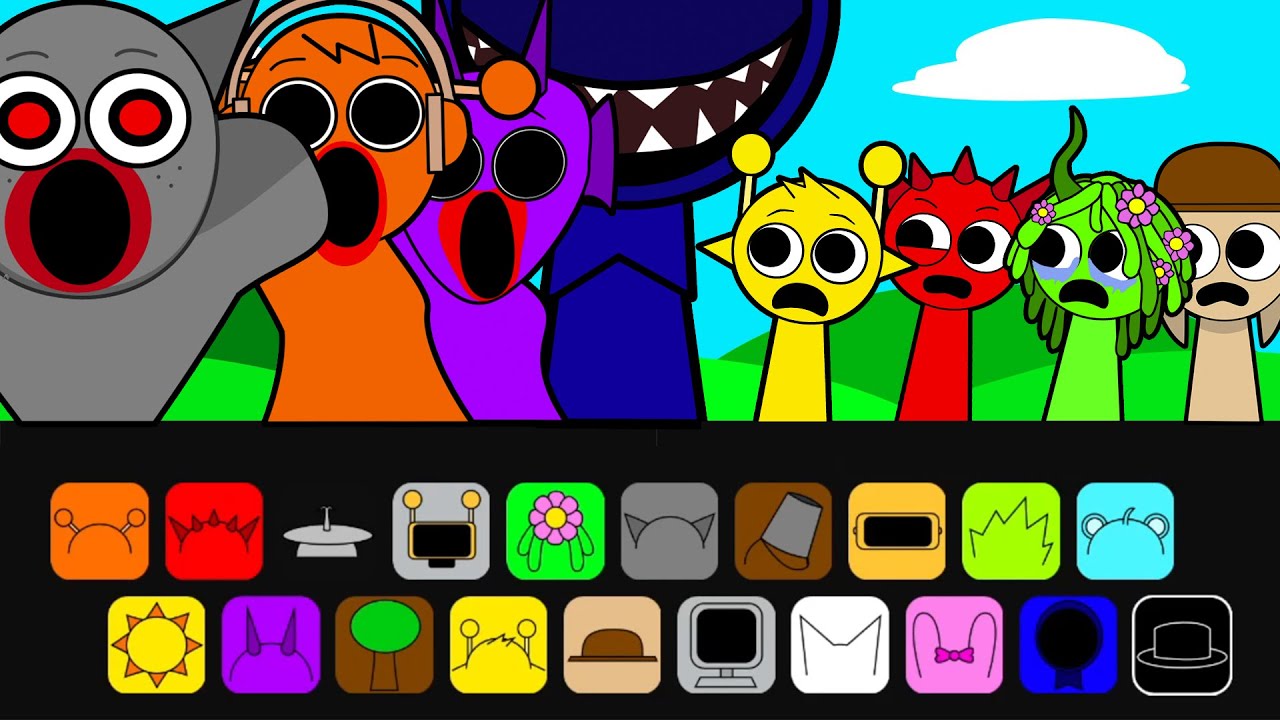 Incredibox Sprunki vs All Creatures Edition New Mode All Characters no ...