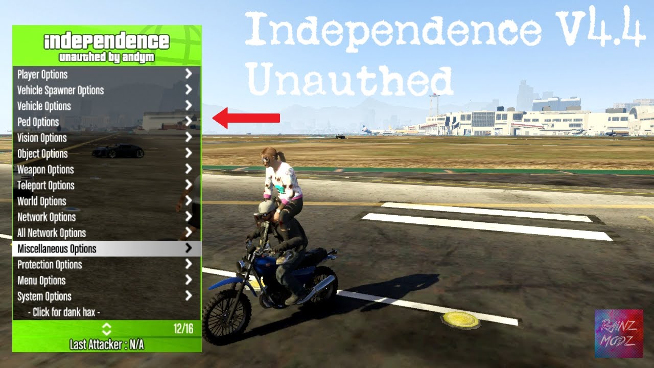 (GTA V/PS3) Free Menu Independence V4.4 Unauthed - YouTube