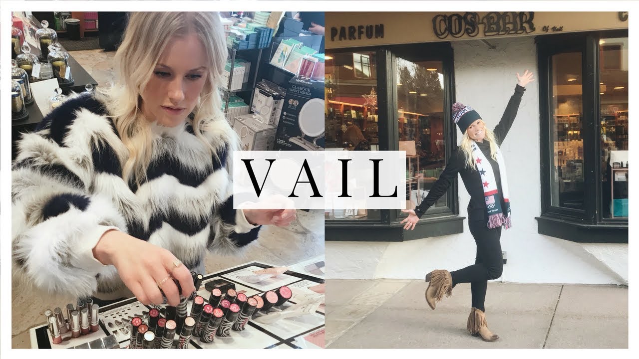 Vail Vlog | Makeup Shopping at Cos Bar - YouTube