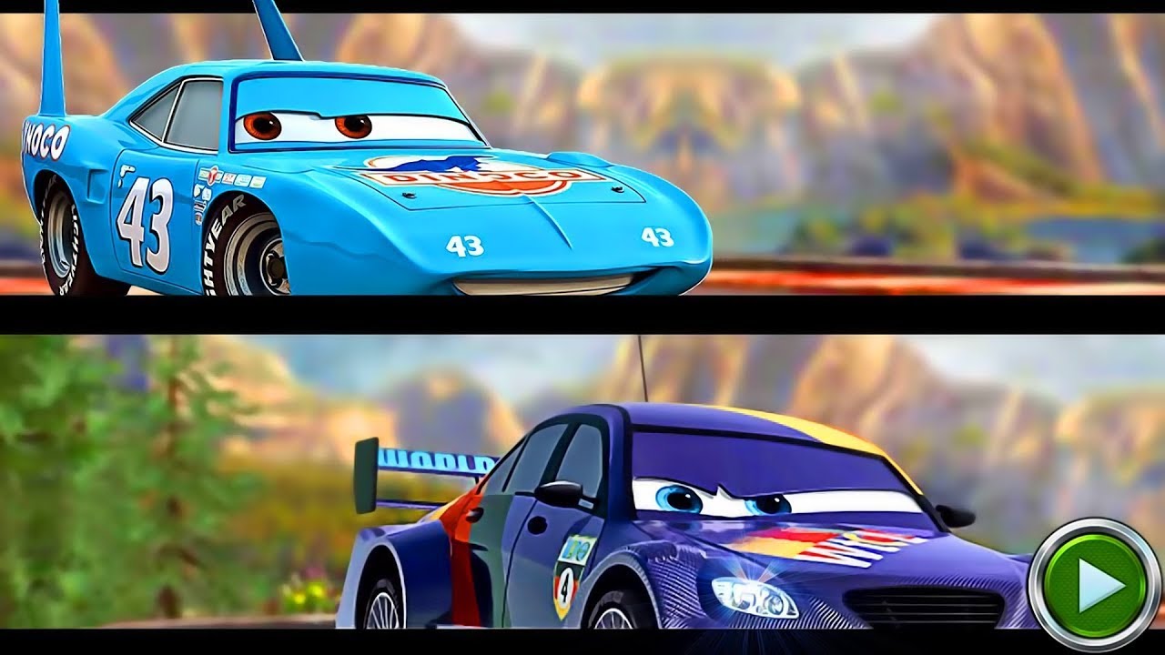 Cars Speed Race - Lightning McQueen Online upgrade characters - YouTube