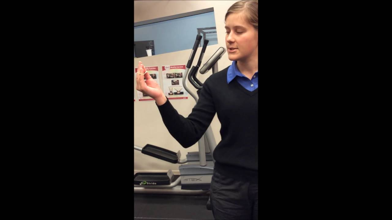 Resisted Finger Extension - YouTube