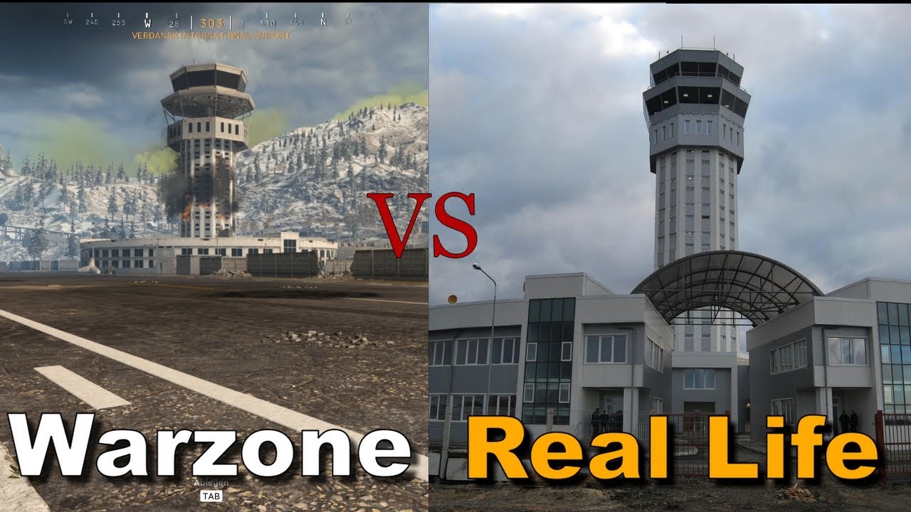 Warzone Karte wurde in echt entdeckt!|Real Life Orte Locations in Call ...