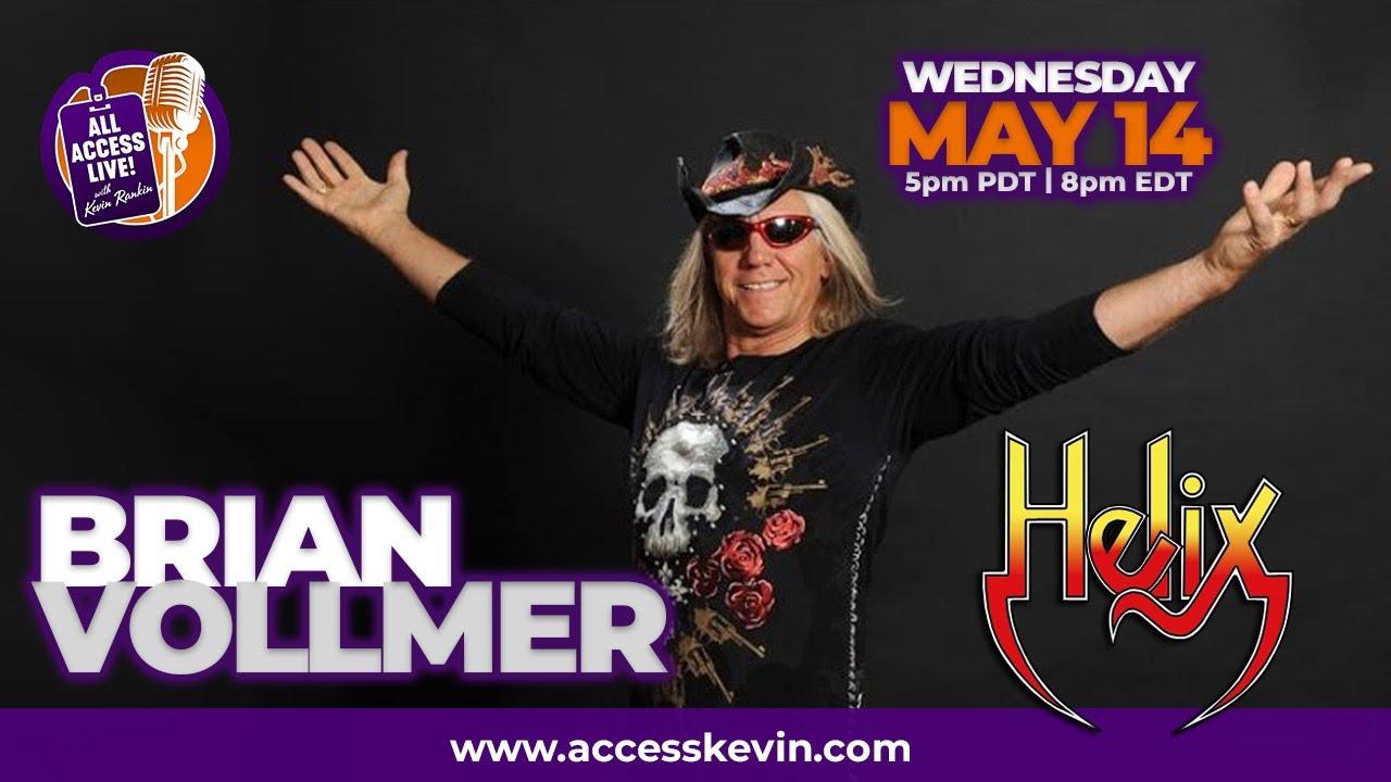HELIX'S BRIAN VOLLMER ROCKS ALL ACCESS LIVE! - YouTube