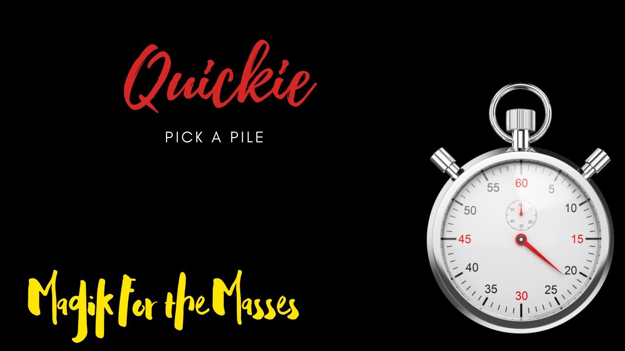 Quick Pick A Card - YouTube