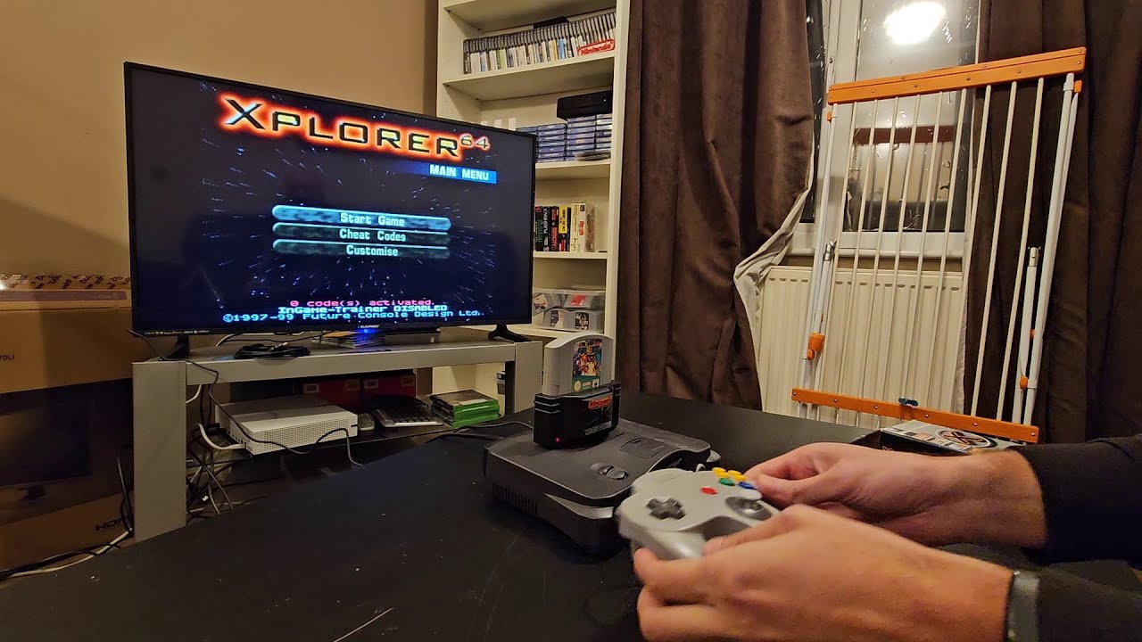 Xplorer 64 code cheats on Nintendo 64 - YouTube