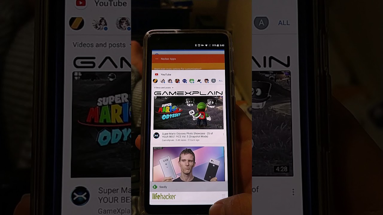 Pixel 2 XL, app switcher. - YouTube
