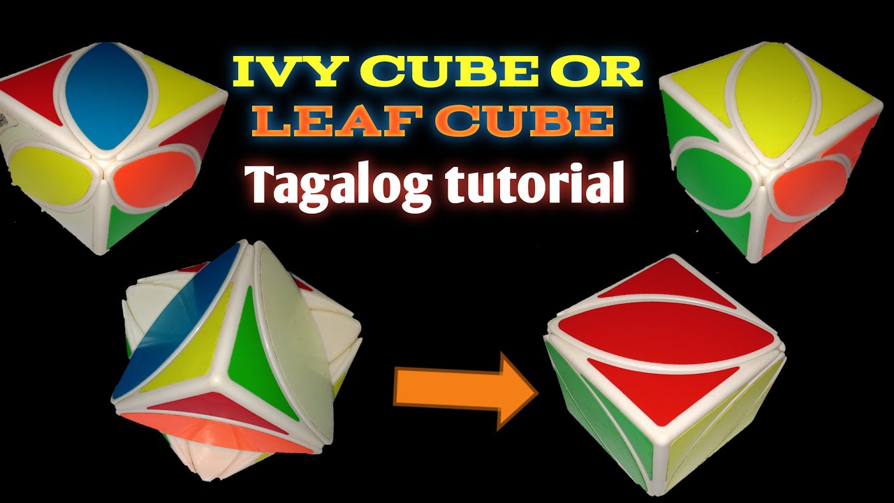 leaf cube tutorial with arrow pattern, ivy cube tutorial with arrow ...