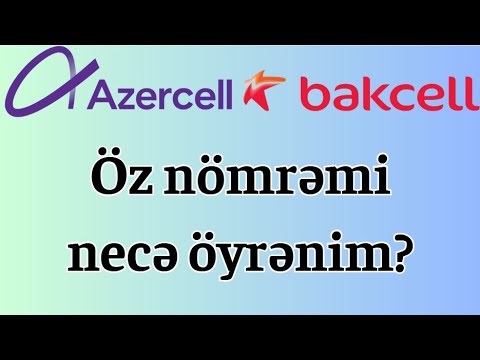 Telefonunda istifade etdiyin Azercell ve Bakcell nomrelerini nece oyrenmek olar?