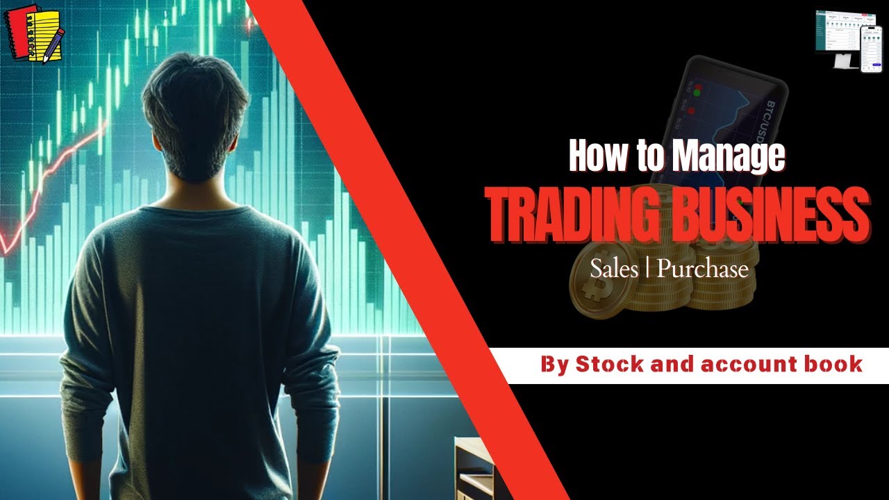 How To Use Stock And Account Book Software for Trading Business| Retail ...
