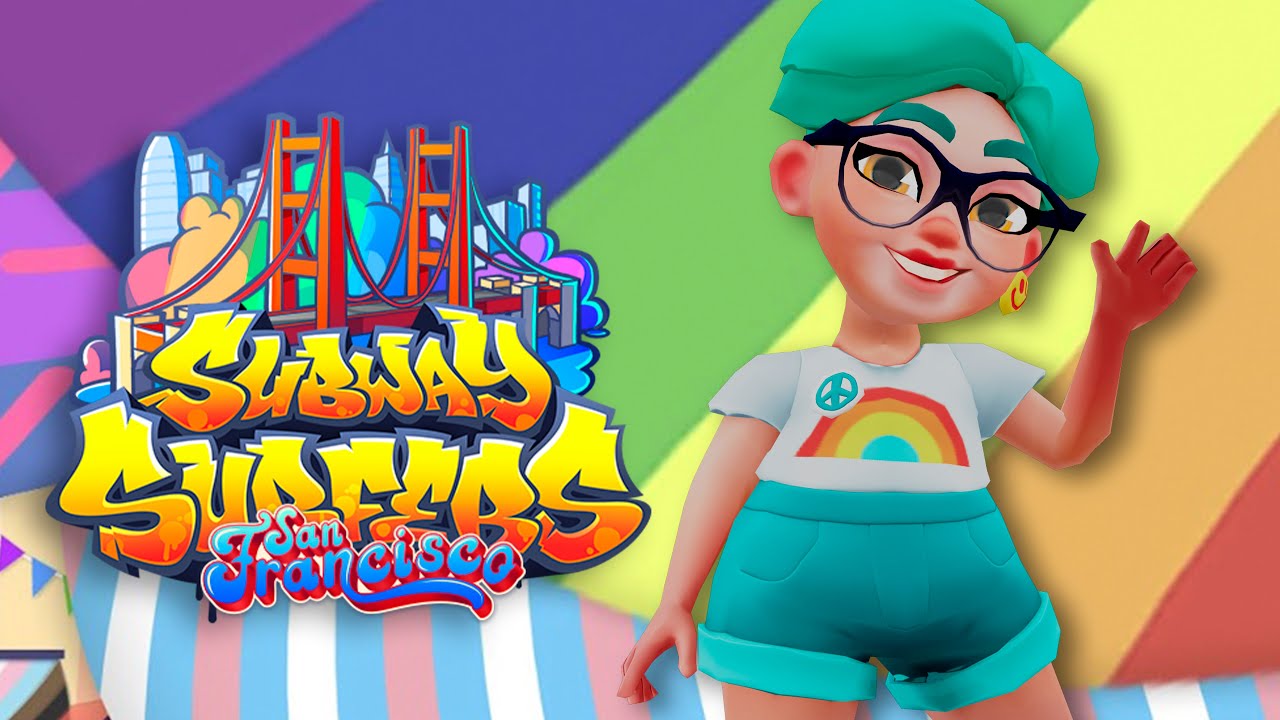 SUBWAY SURFERS RAIN AT SAN FRANCISCO PRIDE 2022 - YouTube
