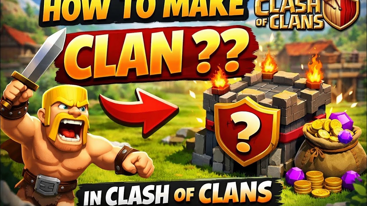 This method of making clan will grow your level 1 clan in just 7 days ...