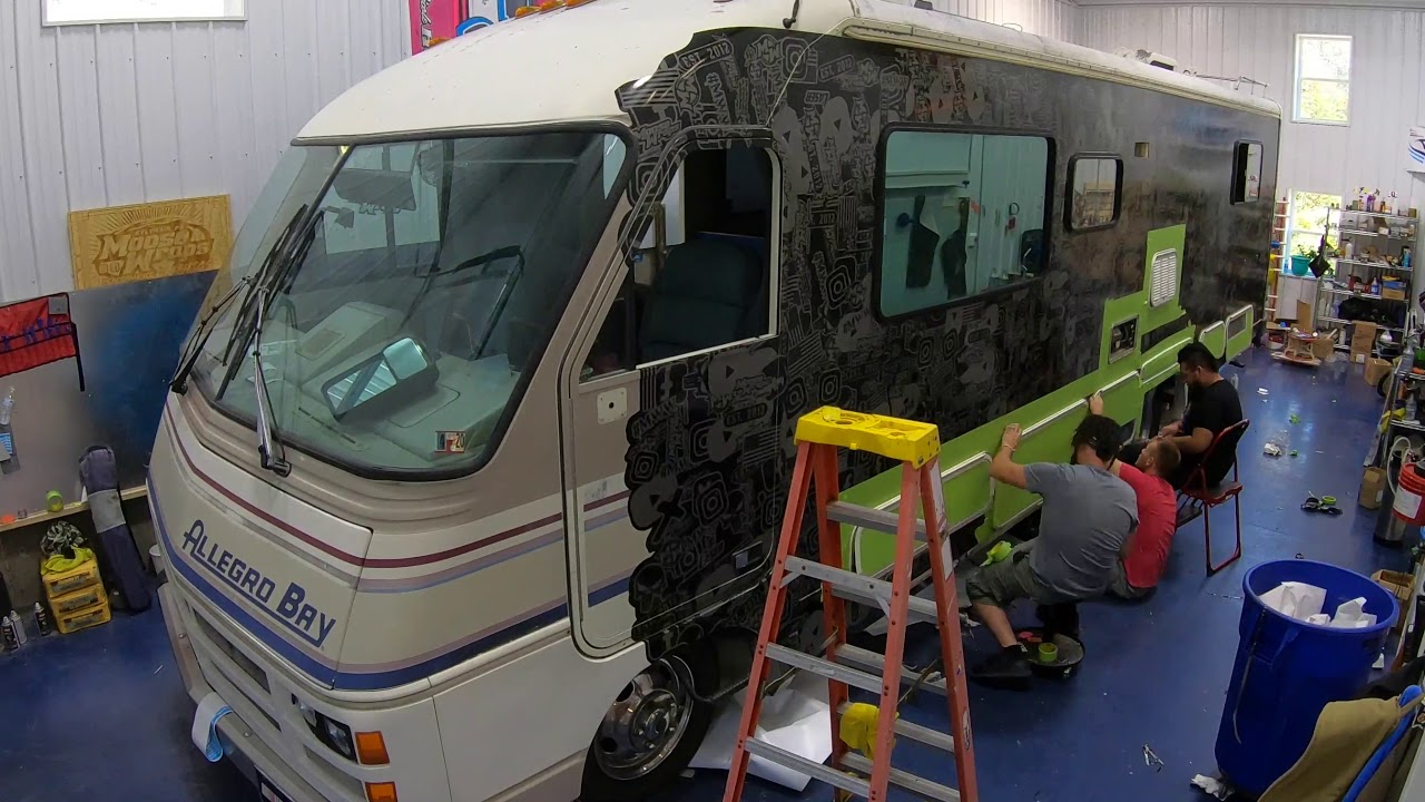 We Wrapped an RV! - YouTube