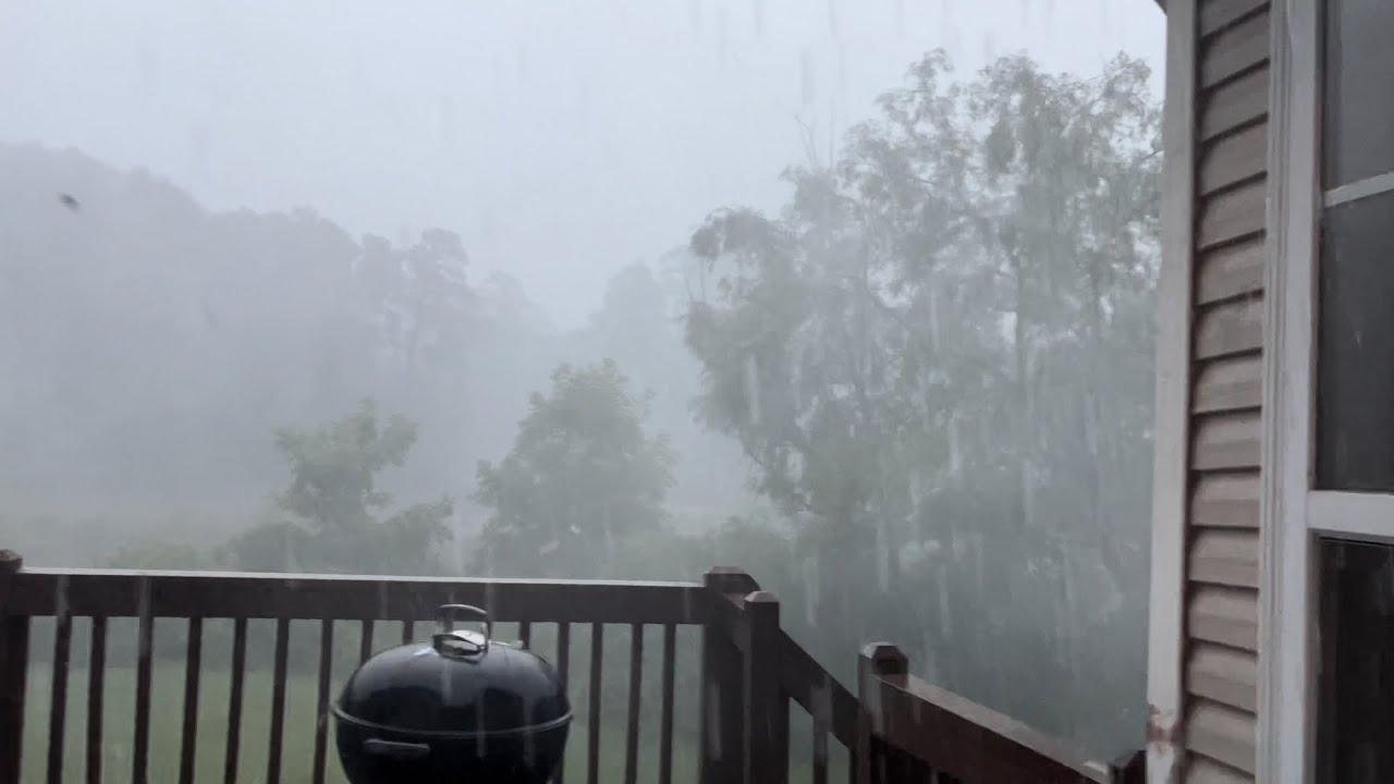 Scariest Storm Ever Seen! We Had To Go Underground - YouTube