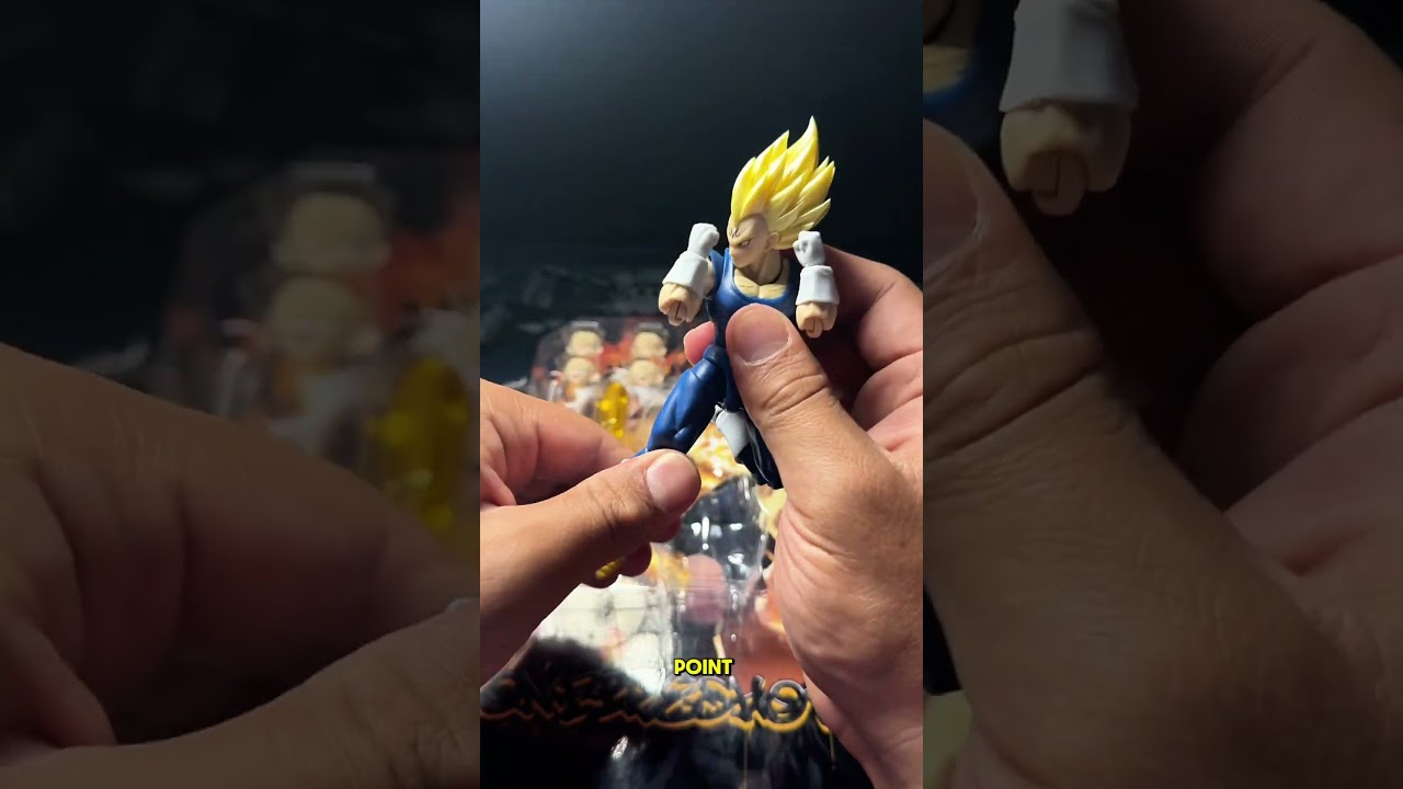 Solemn Valor versions A and B by Black Hole Toys and TK Customs - Majin Vegeta