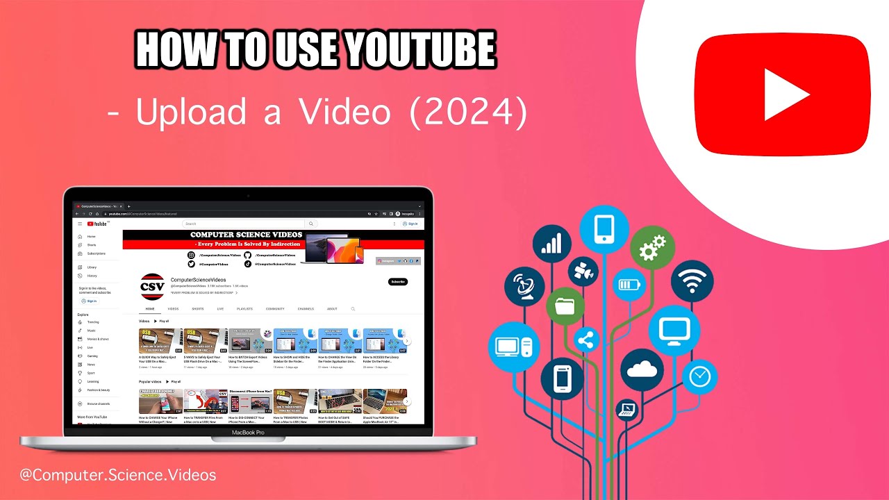 How to UPLOAD a Video to Your YouTube Channel On a Mac - Basic Tutorial ...