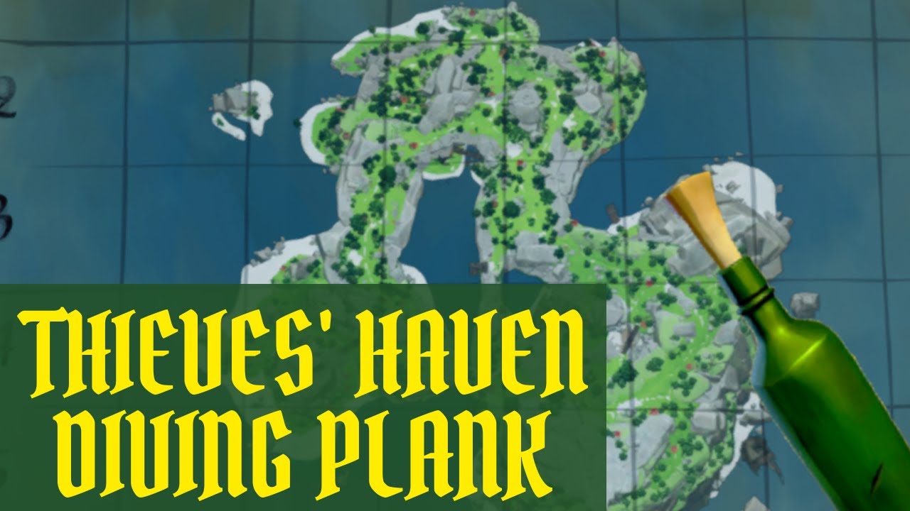 Thieves' Haven The ancient diving plank above the inner waters - YouTube