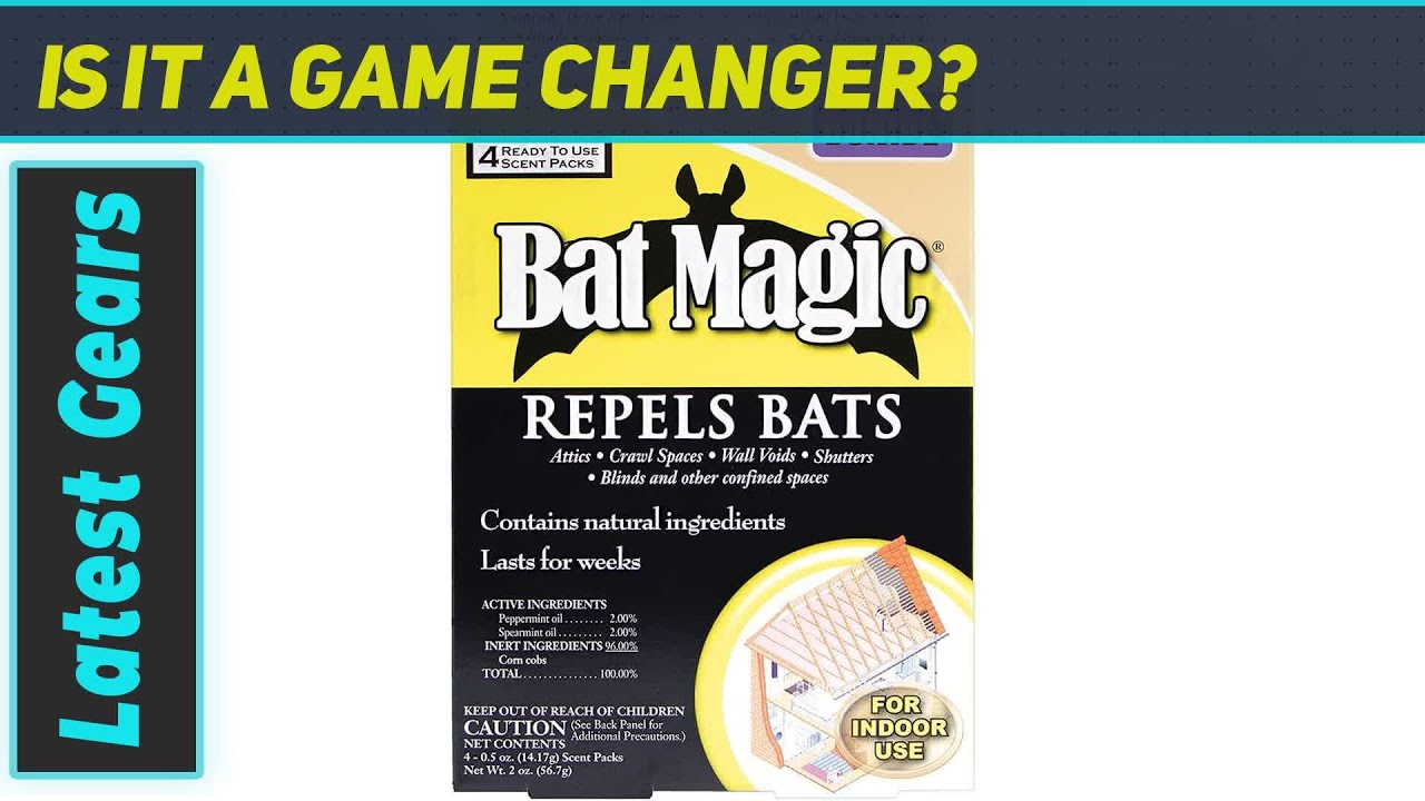 Bonide Bat Magic: Effective Bat Repellent? - YouTube