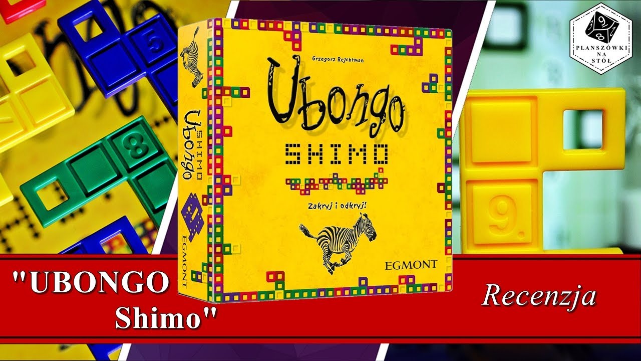UBONGO SHIMO - Logiczna gra planszowa - recenzja - YouTube