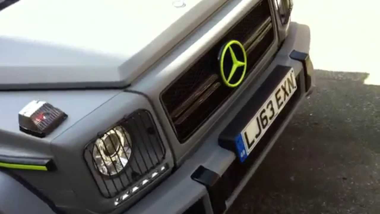 Matte Grey Mercedes G63 AMG Walkaround - YouTube