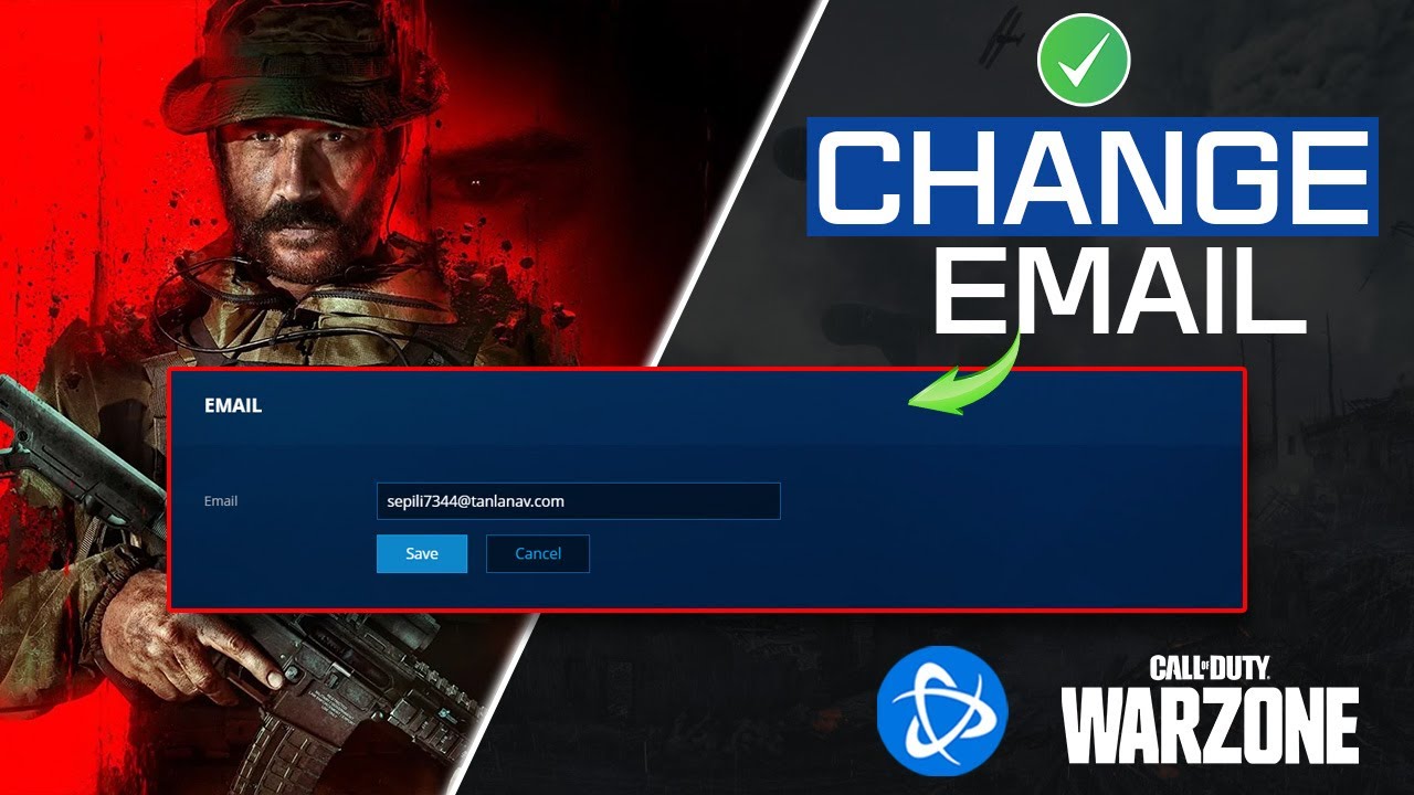How to Change Warzone Email on PC | Change Call of Duty Email | Change ...