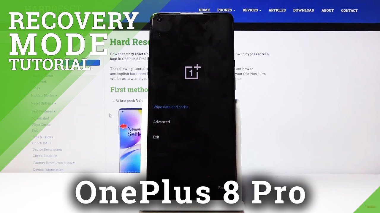 How to Enter Recovery Mode in OnePlus 8 Pro – Open OnePlus Recovery ...